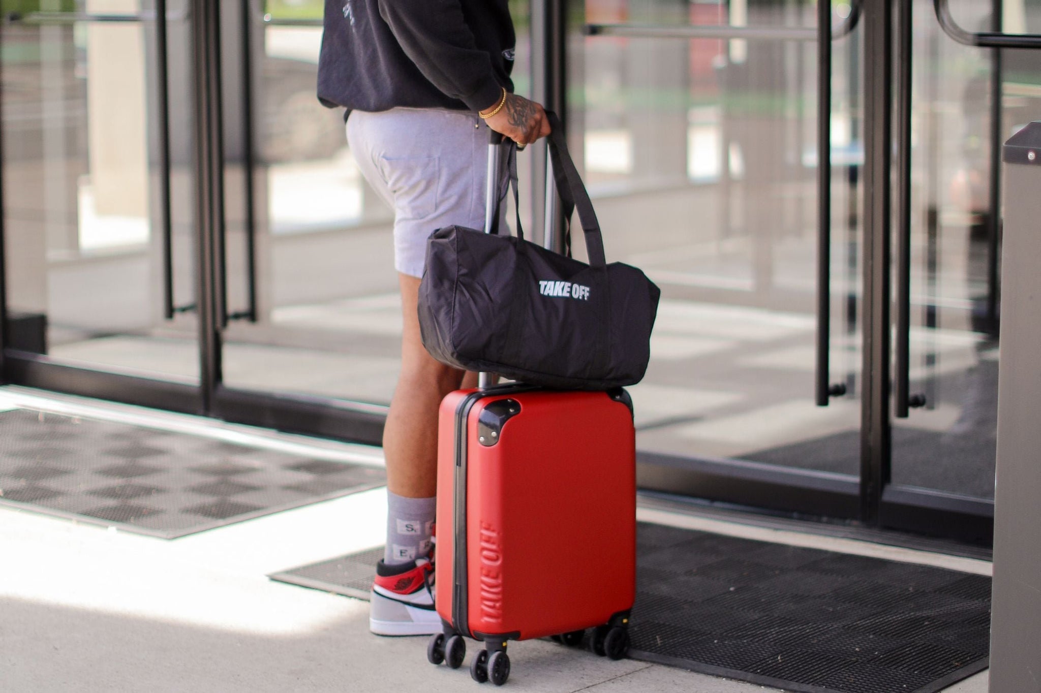 4 double wheeled suitcase set – TAKE OFF Luggage
