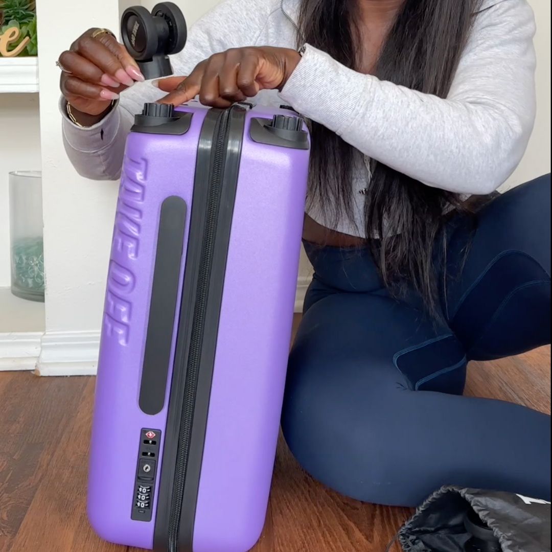 4 Removable Double Wheeled Set for TAKE OFF Luggage