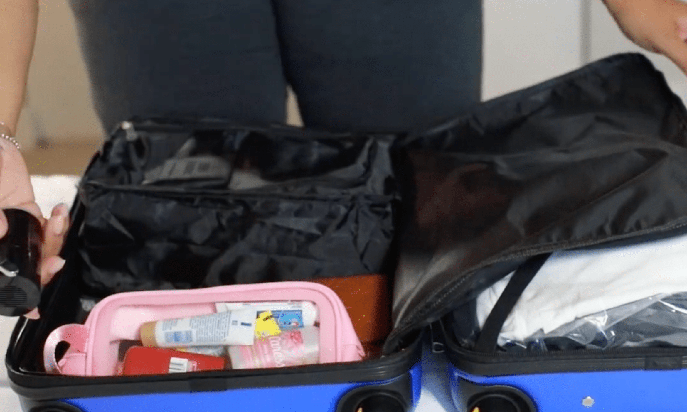 Carry on and personal item – Take OFF Luggage