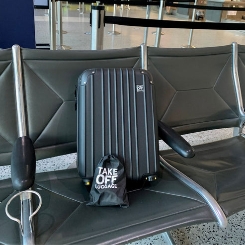 4 Removable Wheel Suitcase Replacement Set for TAKE OFF Luggage Only